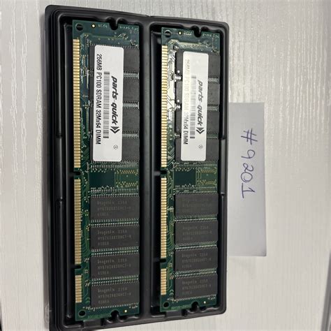 Used 512MB (2X256MB) SDRAM MEMORY RAM PC100 NON-ECC UNBUFFERED 168PIN ...