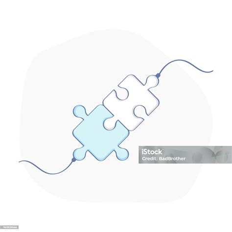 성공 협력 링크 팀웍 연결 커넥터 플러그 퍼즐 협력 상호 작용 솔루션 개념을 조립 개요 벡터 퍼즐 조각 흰색 바탕에 귀여운