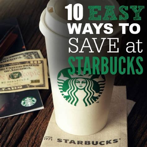 Money Saving Starbucks Hacks - how to save money at starbucks