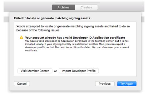 Xcode Your Account Already Has A Valid Ios Distribution Certificate