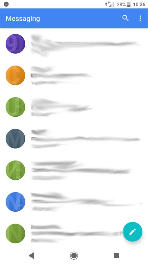 Why Does The Status Bar In The Messages App Have White Color R