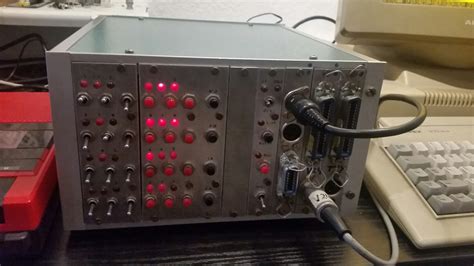 Homebrew Mini Metal Pdp 8 1976 Intersil 6100 Code Hardware Retro Computing