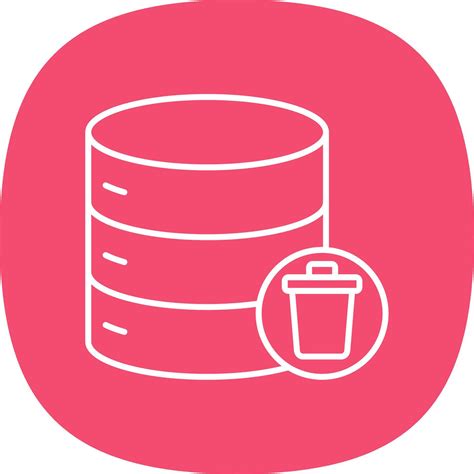 Delete Data Line Curve Icon 42789204 Vector Art At Vecteezy