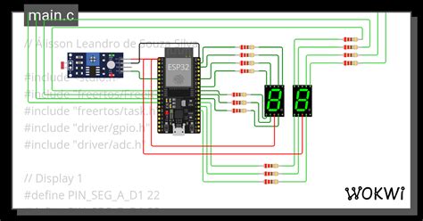 Conversoranalógicodigitalalisson Wokwi Esp32 Stm32 Arduino Simulator