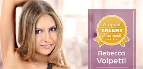 Rebecca Volpetti Named Istripper Talent Of The Month July 2018 Avn
