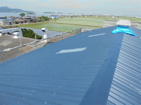 屋根 改修工事岡山の暑さ対策屋根建物改修修繕工事はお任せください内田金属株式会社