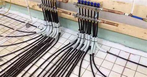 Manifold For Our New Radiant Floor Heat System 2200ft Of Pex Tube