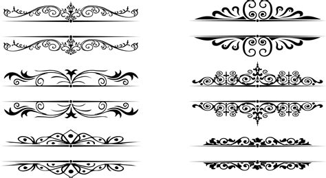 set of text delimiters for your projects 21869017 vector art at vecteezy