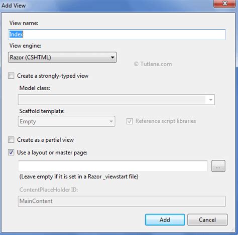 Using Areas In Aspnet Mvc With Example Tutlane