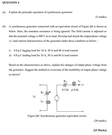 Solved QUESTION A Explain The Principle Operation Of Chegg