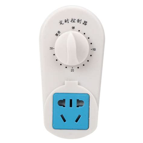 AC 220V 10A Pump Timer Mechanical Time Switch Countdown Control Socket Wall Mount 30Min Lazada PH