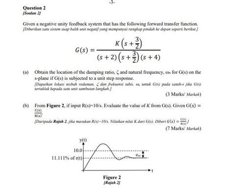 Solved 3 Question 2 Soalan 21 Given A Negative Unity