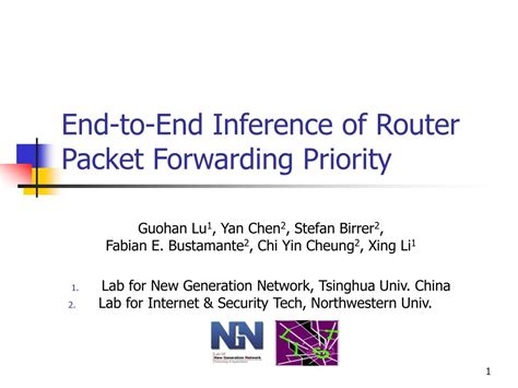 Ppt End To End Inference Of Router Packet Forwarding Priority Powerpoint Presentation Id5402064