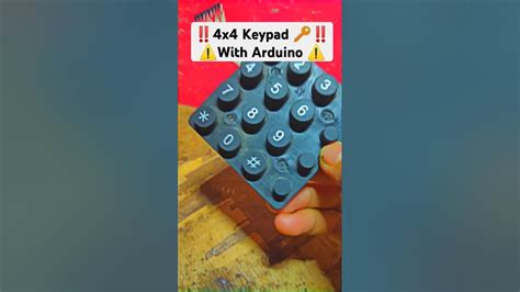electronics arduinoproject shorts viralvideo viralshorts trending keypad miniproject