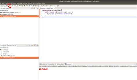 [java] java로 hello world 출력