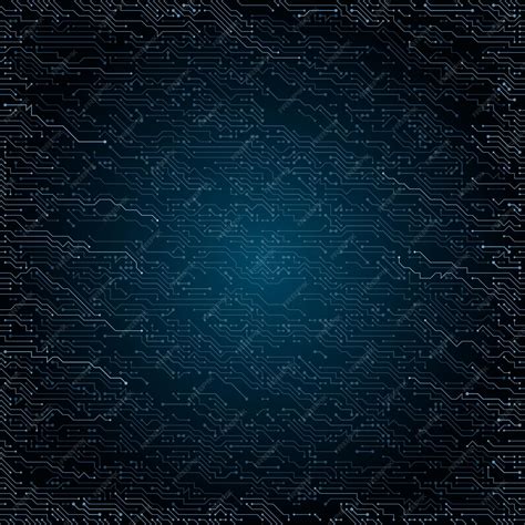 Premium Vector Hightech Technology Circuit Board