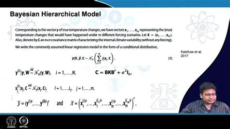 Lecture 22 Hierarchical Bayesian Models For Spatio Temporal Processes Youtube