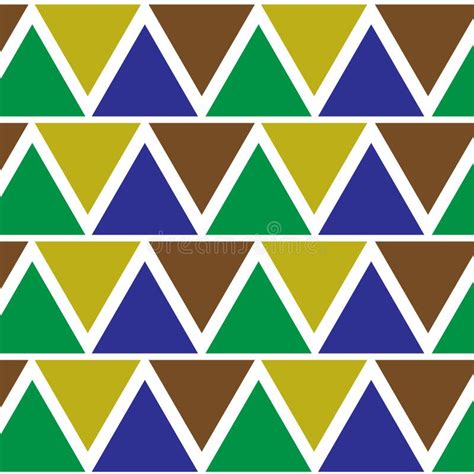 Triangle Pattern Stock Vector Illustration Of Decoration 78513233