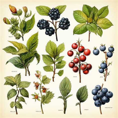 Premium Vector Berry Food Fruit Ripe Raspberry Healthy Sweet Organic Leaf Nature Summer