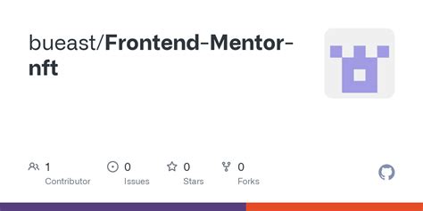 GitHub Bueast Frontend Mentor Nft