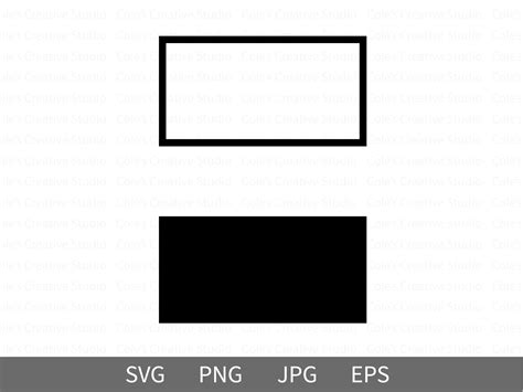 Filled Rectangle Svg Rectangle Outline Svg Filled Rectangle Rectangle Template Rectangle Png