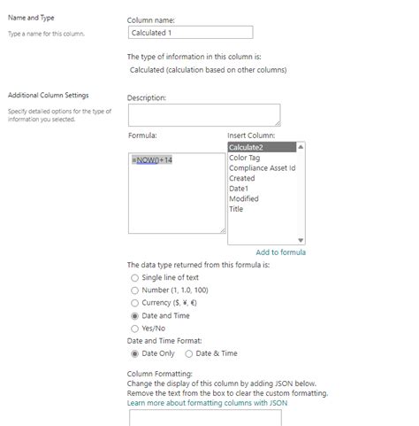 sharepoint list date column default value problems microsoft community