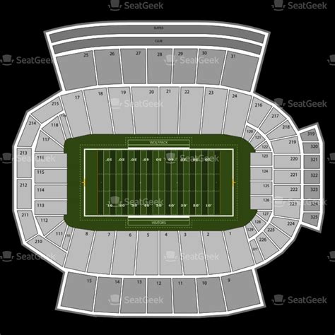 Finley Stadium Seating Chart