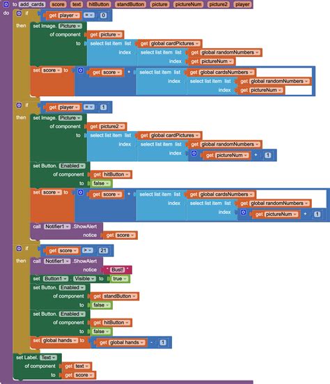 Help With Blackjack Mit App Inventor Help Mit App Inventor Community