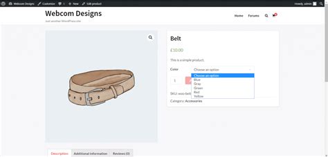 Add Attributes And Variations In Woocommerce Wbcom Designs