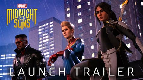 Marvels Midnight Suns Official Launch Trailer Youtube