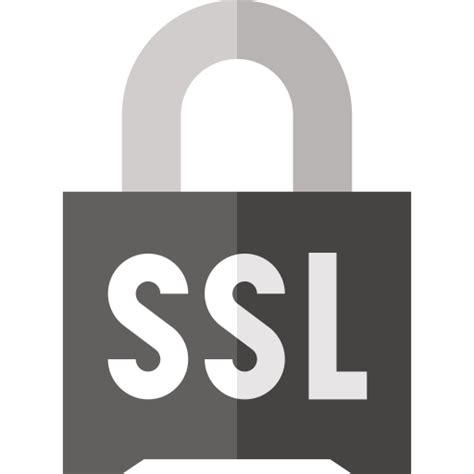 Ssl Basic Straight Flat Icon