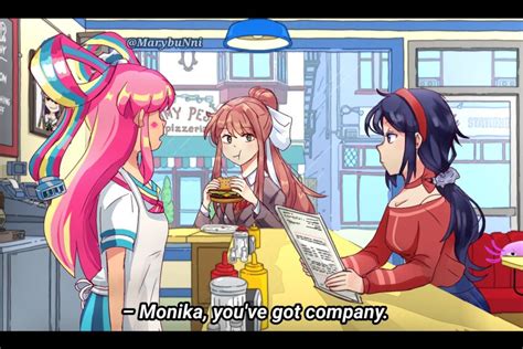 Mmiklshaek Crazy Mita Miside Fany Mita Miside Monika Doki Doki Literature Club Bob