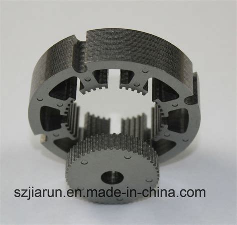 Precision Silicon Sheet Metal Stamped Stepper Motor Rotor Stator Lamination Stepper Motor Core