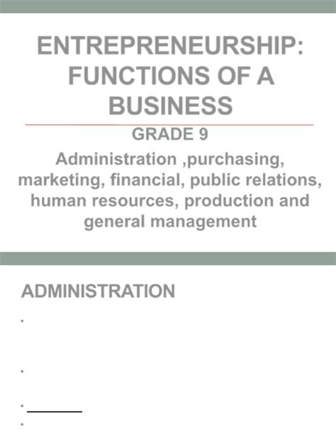 Functions Of A Business Pdf Human Resources Employment