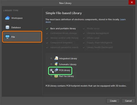 操作pcb库 Altium Designer 22 技术文档