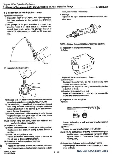 Yanmar Injector Pump Diagram At Jaclyn Glenn Blog