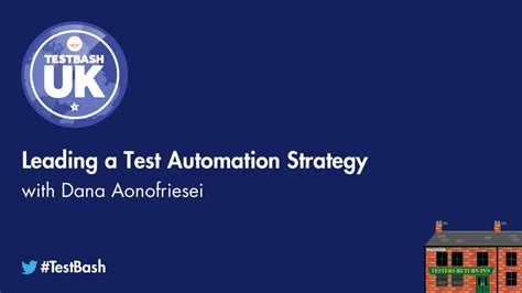 Leading A Test Automation Strategy Ministry Of Testing