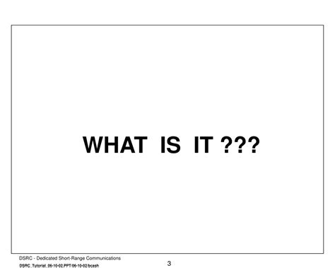 PPT DSRC The 5 9 GHz Dedicated Short Range Communication Overview PowerPoint Presentation