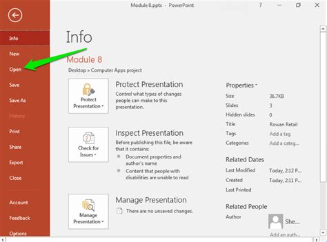 editing a presentation computer applications for managers