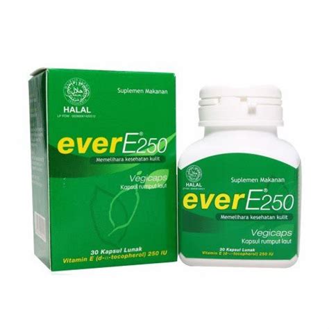 Jual Ever E 250 Mg Botol 30 Softgel Shopee Indonesia