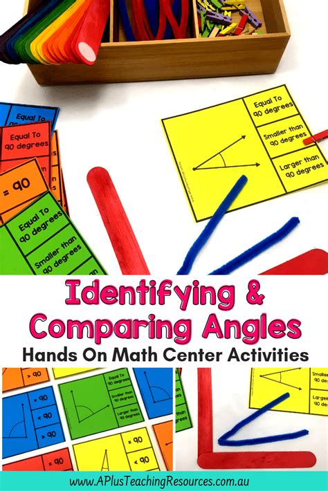 Measuring Angles Activity Hands On Fun A Plus Teaching Resources
