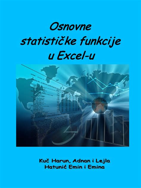 Osnovne Statističke Funkcije U Excel U Pdf