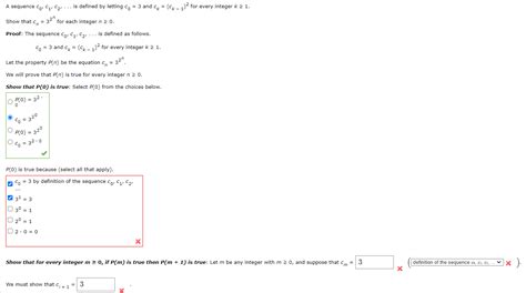 solved a sequence co cz czy is defined by letting c