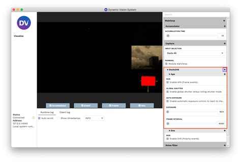 Adjust Camera Settings — Inivation 2025 08 05 Documentation