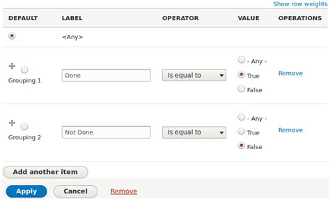 How To Change The Labels TRUE And FALSE Of A Boolean Field In Views Exposed Filter Drupal