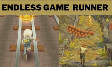 develop endless runner game like subway surfer temple run by game