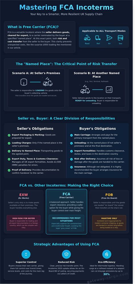 Fca Incoterms Meaning A Strategic Guide For International Shippers In