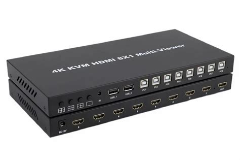 4k Kvm Hdmi 8x1 Multiviewer At ₹ 11000 Piece Active Hdmi Splitter In New Delhi Id 2854535141133