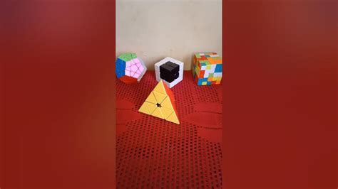 Pyraminx Cube Very Easy Solve How To Solve A Pyraminx Cube Cube Shortvideo Youtube
