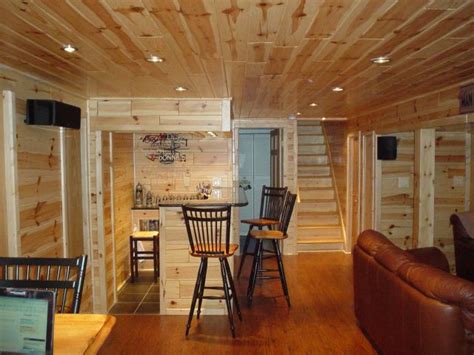 Rustic Man Cave Build Your Own Log Cabin Man Cave